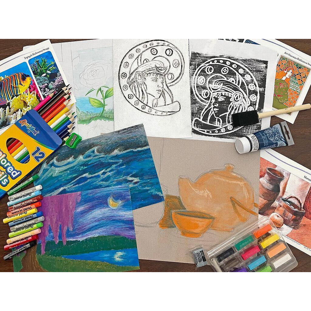 Kids Art Box. Monthly Art Kit Subscription. – I Create Art