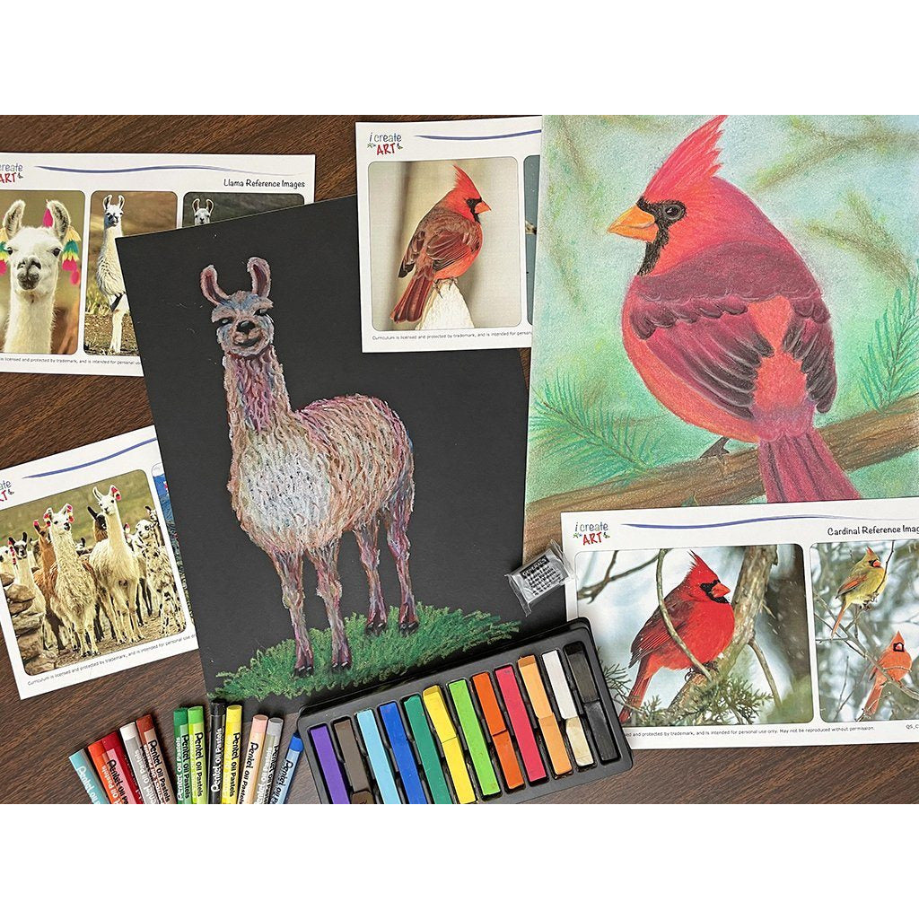 Chalk & Oil Pastel Art Box - Shop Art Boxes for Kids | I Create Art