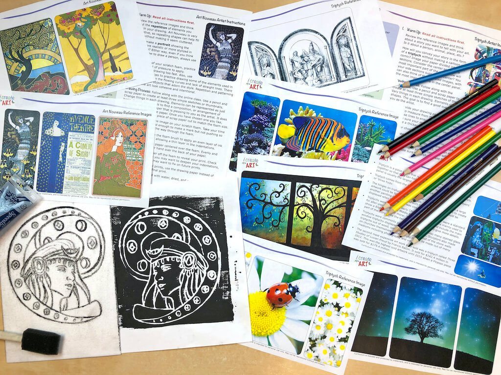 Art Box Curriculum For Kids Art Box Subscription. I Create Art Box.