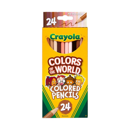 Crayola Colors of The World Colored Pencils. Kids Art Kits – I Create Art