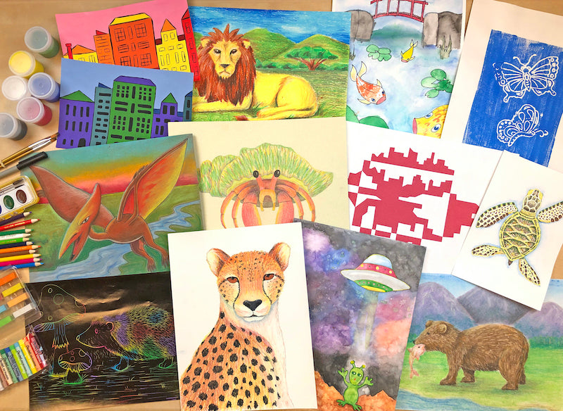 Art Box Bundle: Creative Artist. Kids Art Kits. – I Create Art