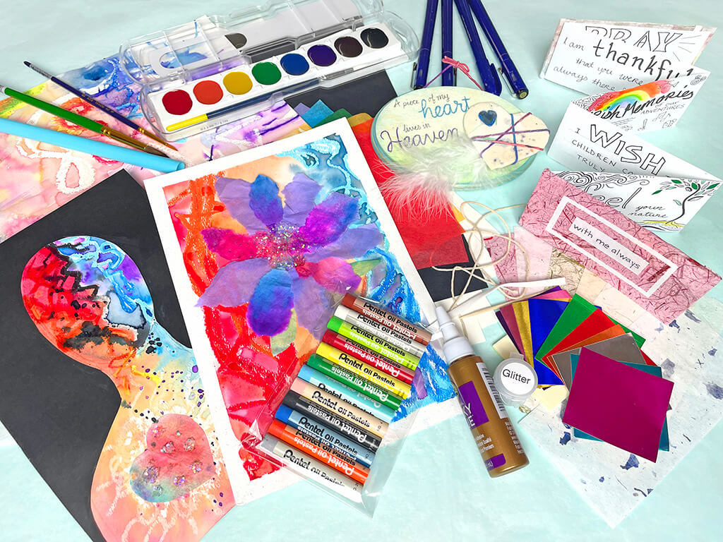 Art Therapy Supplies for Healing & Remembrance | I Create Art