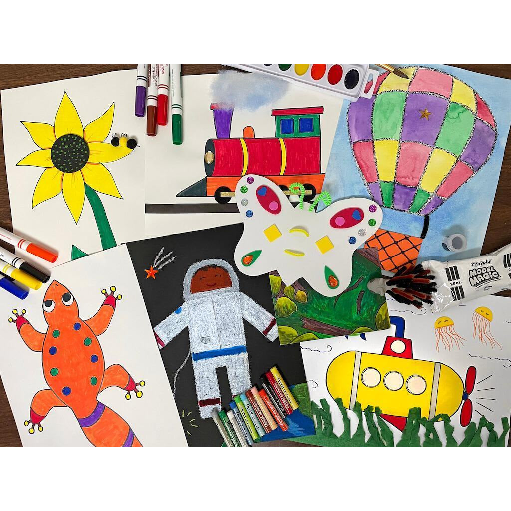 Young Artist Super Bundle Art Box – I Create Art