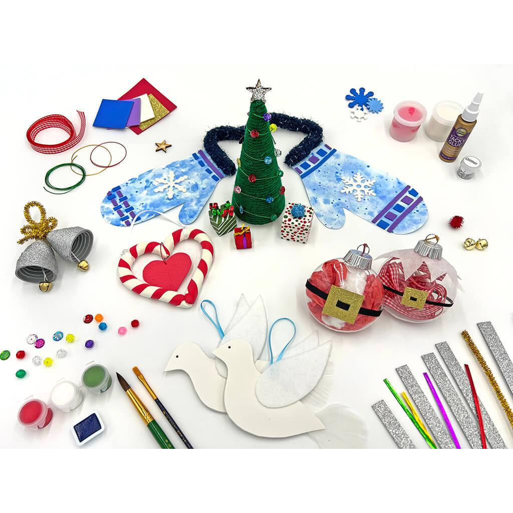 Christmas Craft Kit - Mommy & Me Art Crafts Box – I Create Art