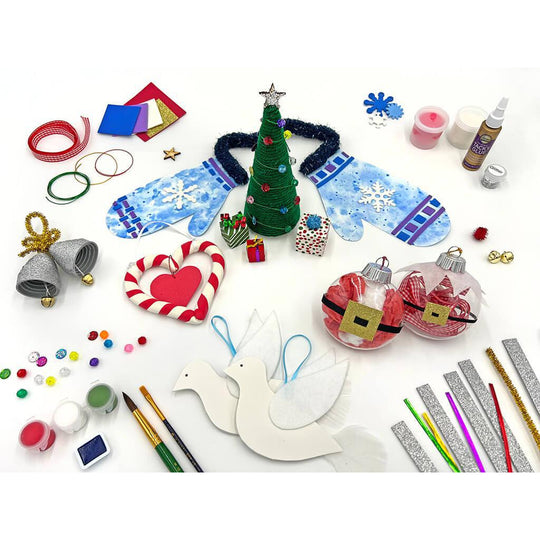Christmas Craft Kit - Mommy & Me Art Crafts Box – I Create Art