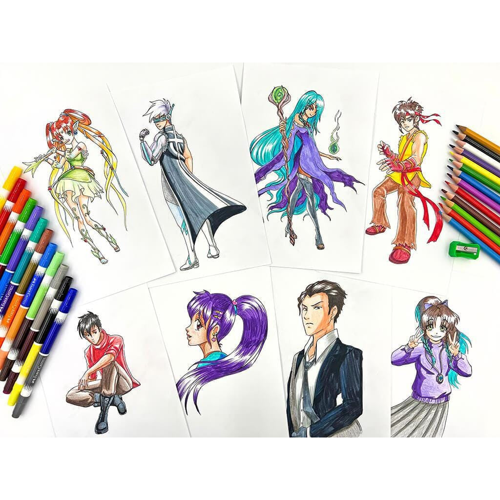 Anime Super Bundle Art Box: Character & Poses | I Create Art Box